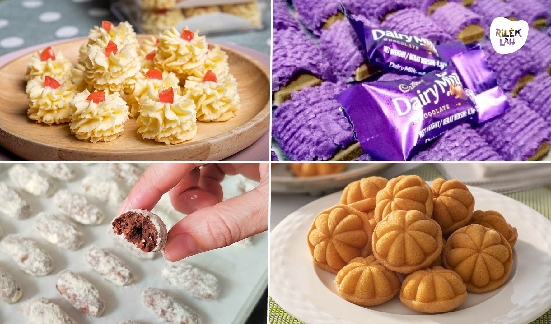 Hari Raya Takkan Lengkap Tanpa 15 Kuih Raya Sedap & Viral Ni | Rileklah.com